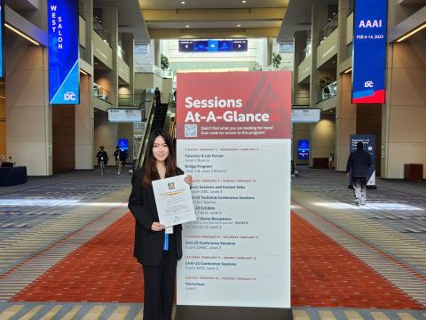 Zichen Chen Receives the Innovative Application of AI Award from AAAI | UCSB Computer Science